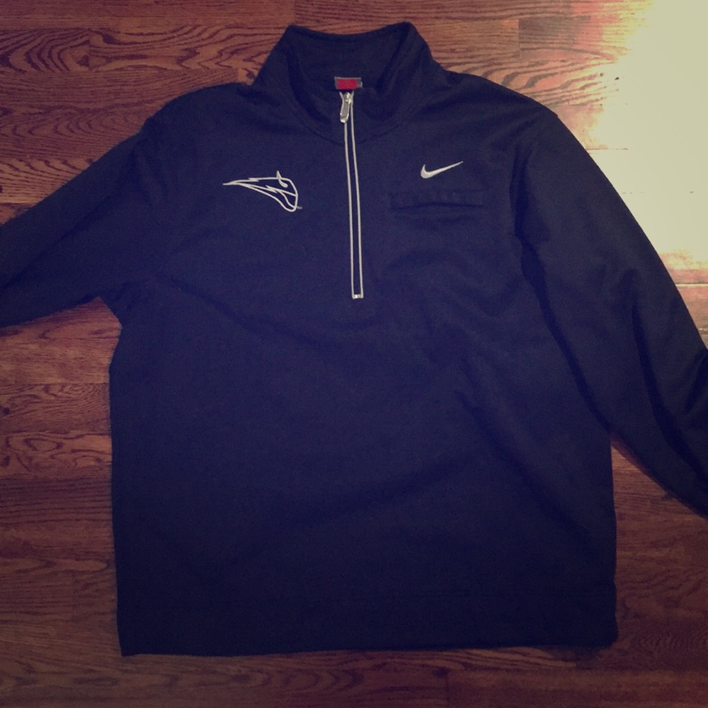 Nike Portland State Half Zip Sweatshirt - Gem